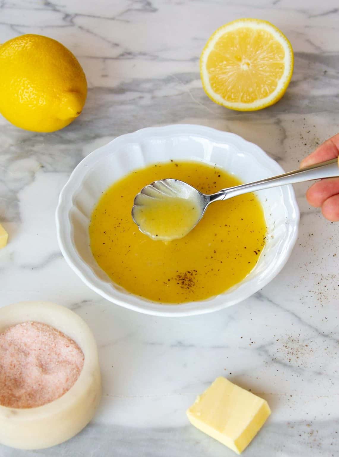 Easy Lemon Butter Sauce Recipe - Simple and Delicious – Vegetarian ...