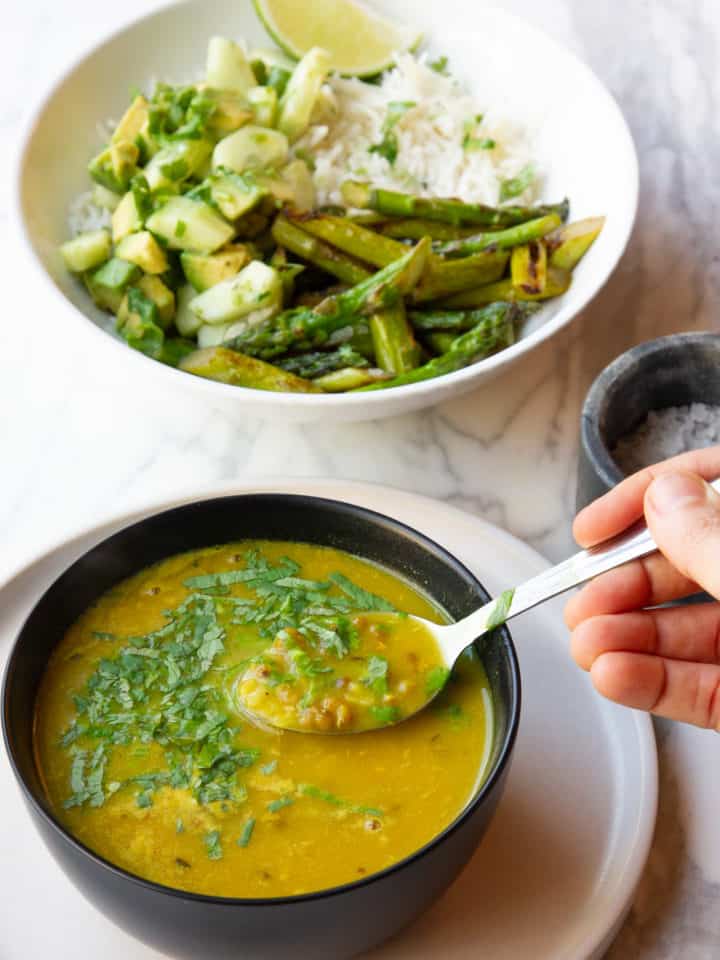 Simple Moong Dal Recipe in Instant Pot or Stovetop – Vegetarian Recipes ...