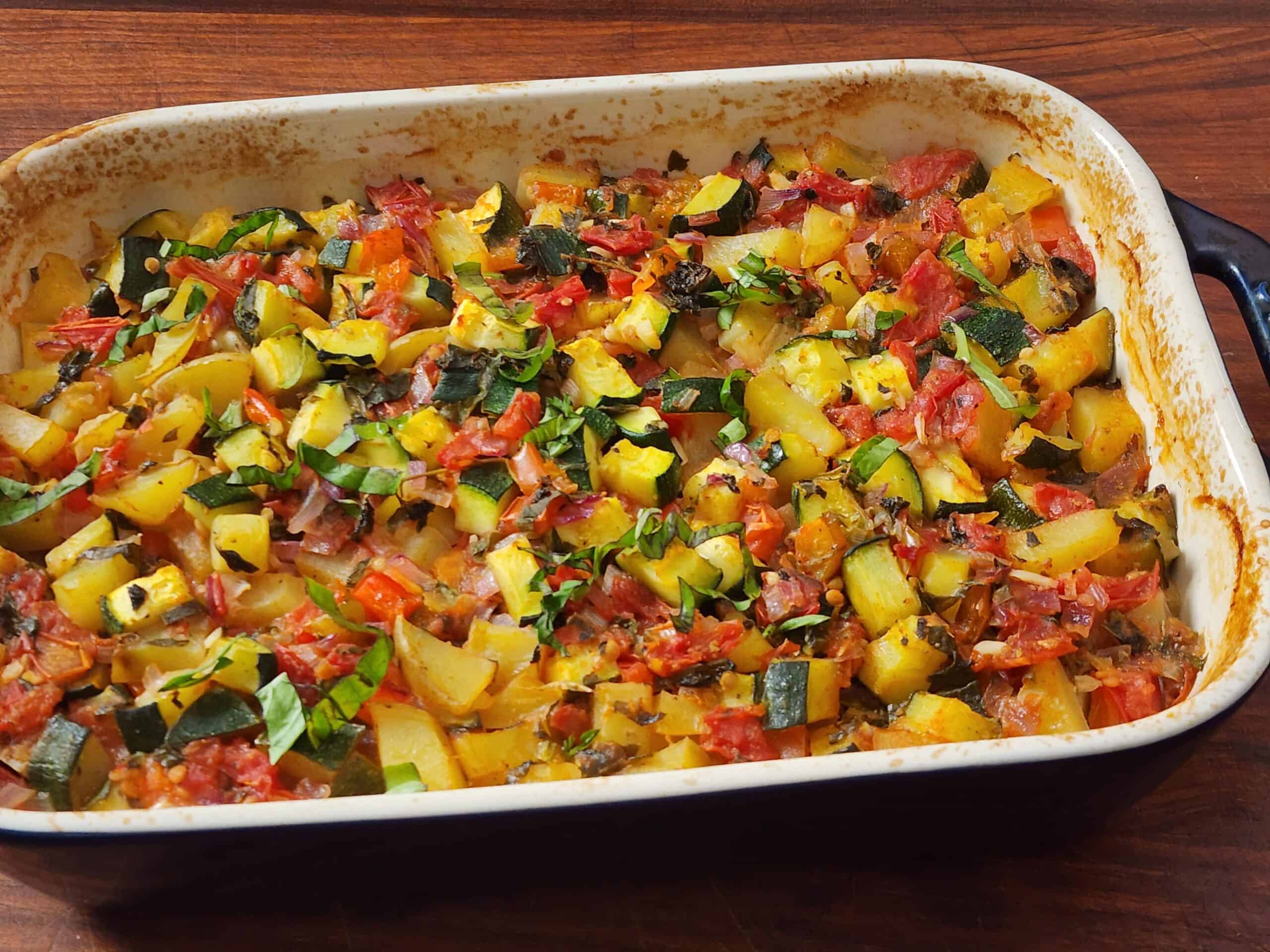 Mediterranean Spaghetti Squash Bake – Vegetarian Recipes for Mindful ...