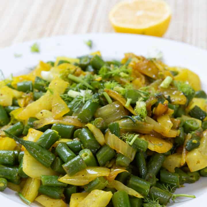 Green Beans & Fennel Bulb – Vegetarian Recipes for Mindful Cooking