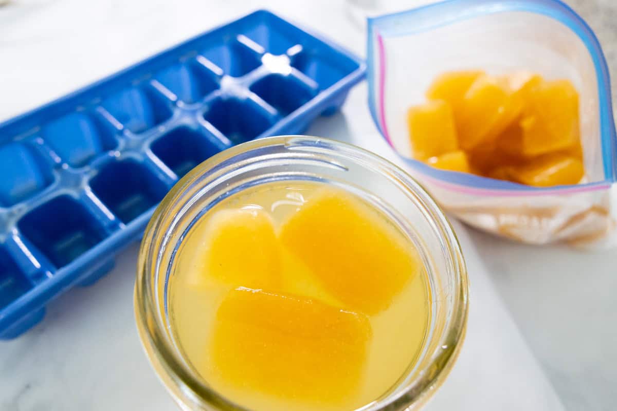 Summer Juice Ice Cubes – Vegetarian Recipes for Mindful Cooking