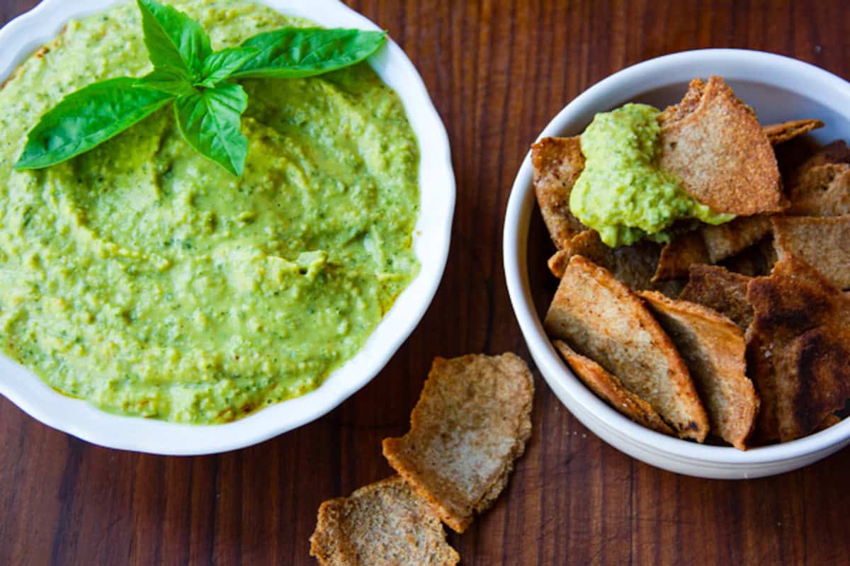 Healthy Basil Lime Hummus (10 Minutes) – Vegetarian Recipes for Mindful ...