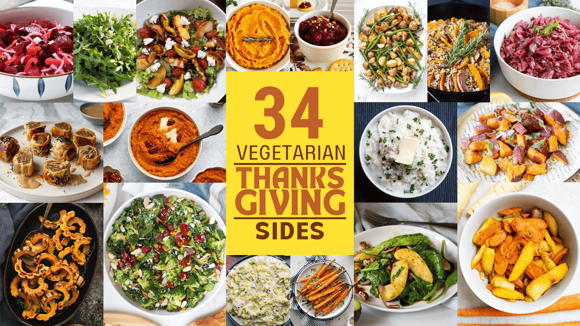 34 Thanksgiving Vegetable Sides 2024 – Vegetarian Recipes for Mindful ...